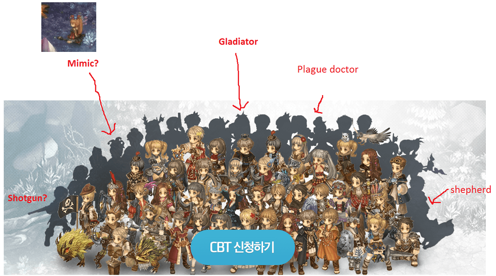 New classes in siluette - General Discussion - Tree of Savior Forum