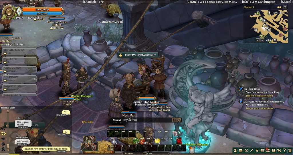 First Squire 2 on server Gabija aswering questions :D - Class and Rank ...