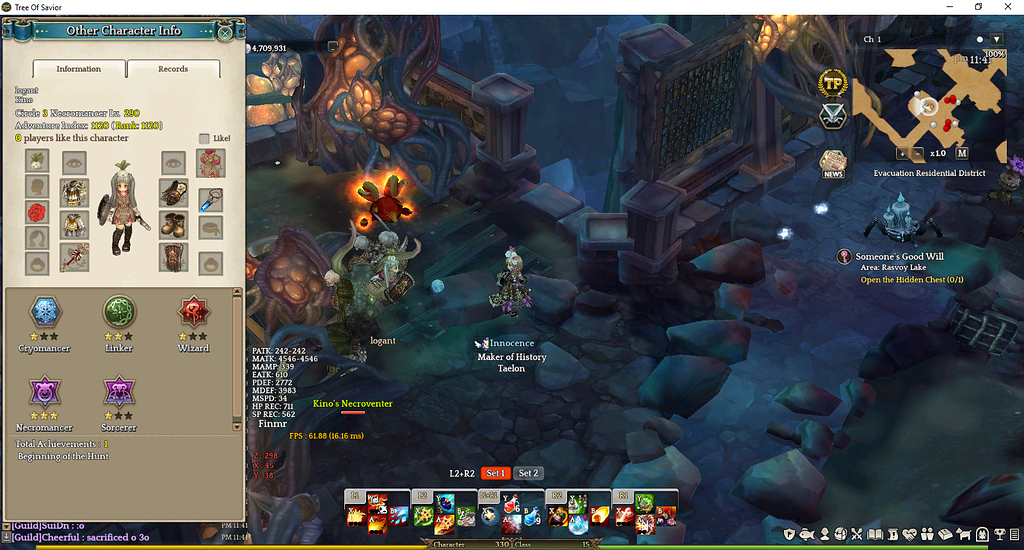 NA KAI - Bot in evac endless - Bot Reports - Tree of Savior Forum