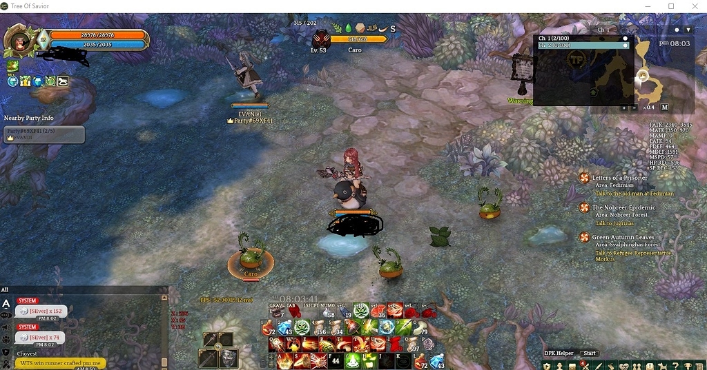 Cobalt forest bot - Bot Reports - Tree of Savior Forum