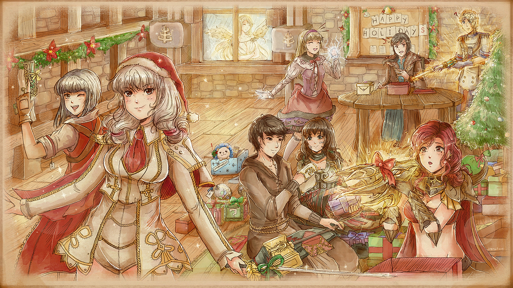 [SUBMIT] Saviors' Secret Santa - Fan Art - Tree of Savior Forum