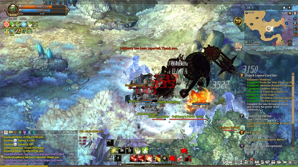 [SEA] Emmet Forest bots - Bot Reports - Tree of Savior Forum