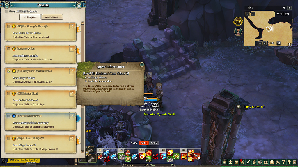 Can’t continue quest “Rexipher’s True Colors’ (5)” - Game Content ...