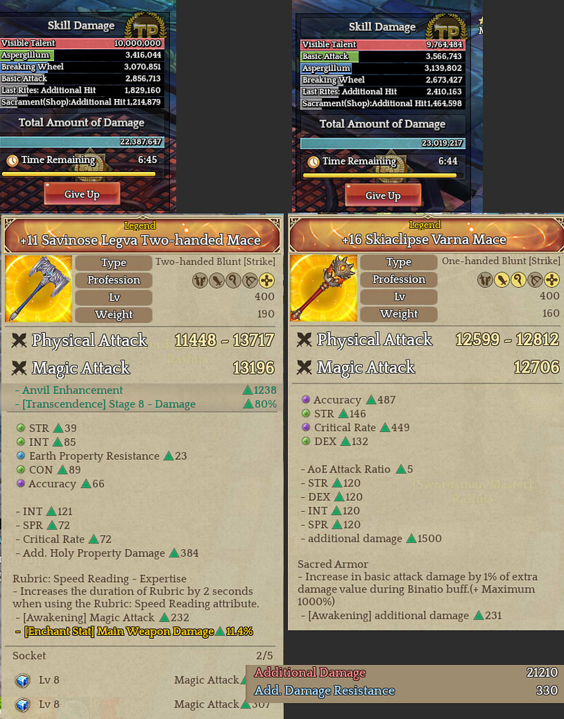 Vaivora: Sacred Armor - Gameplay Bug Report - Tree of Savior Forum