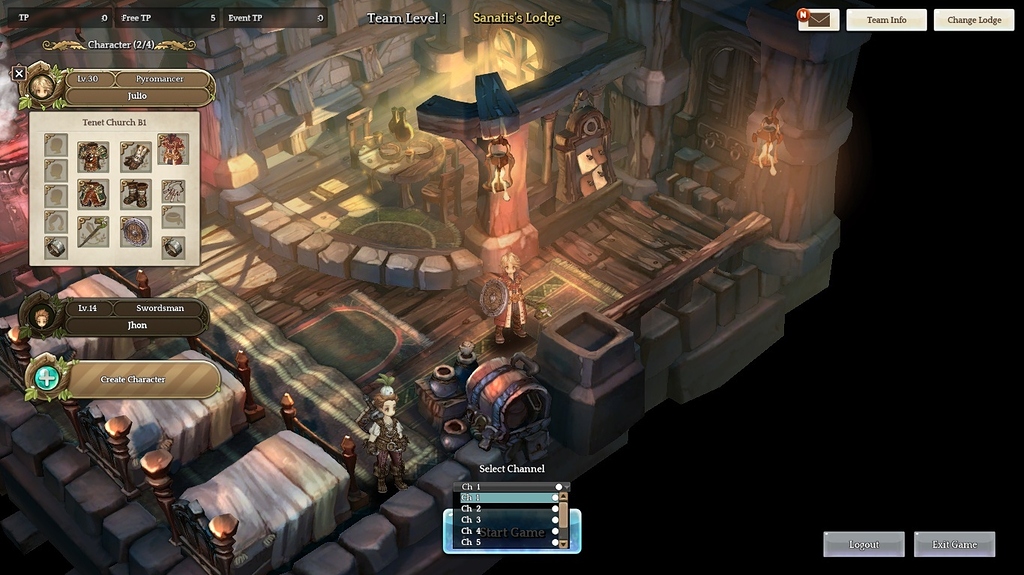 [SA]Silute: channels broken and Character Stuck in Logge - Connection ...