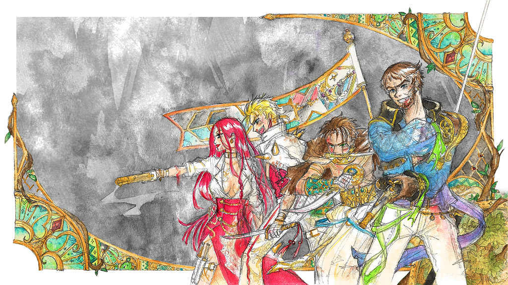 [SUBMIT] In the Name of Goddess - Fan Art - Tree of Savior Forum