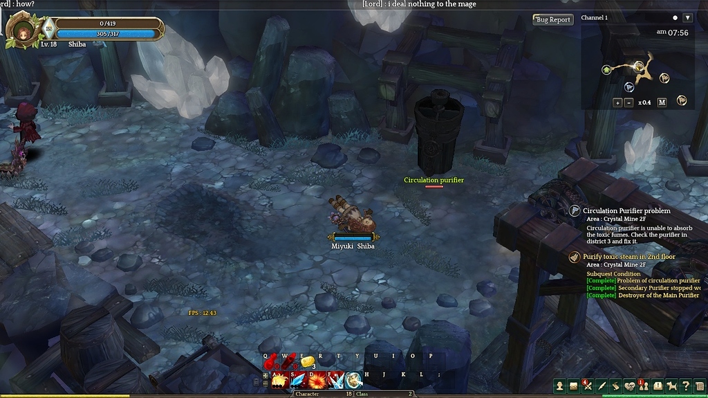 Log-in->FPS drop->Death->Missing Respawn UI - Graphics - Tree of Savior ...