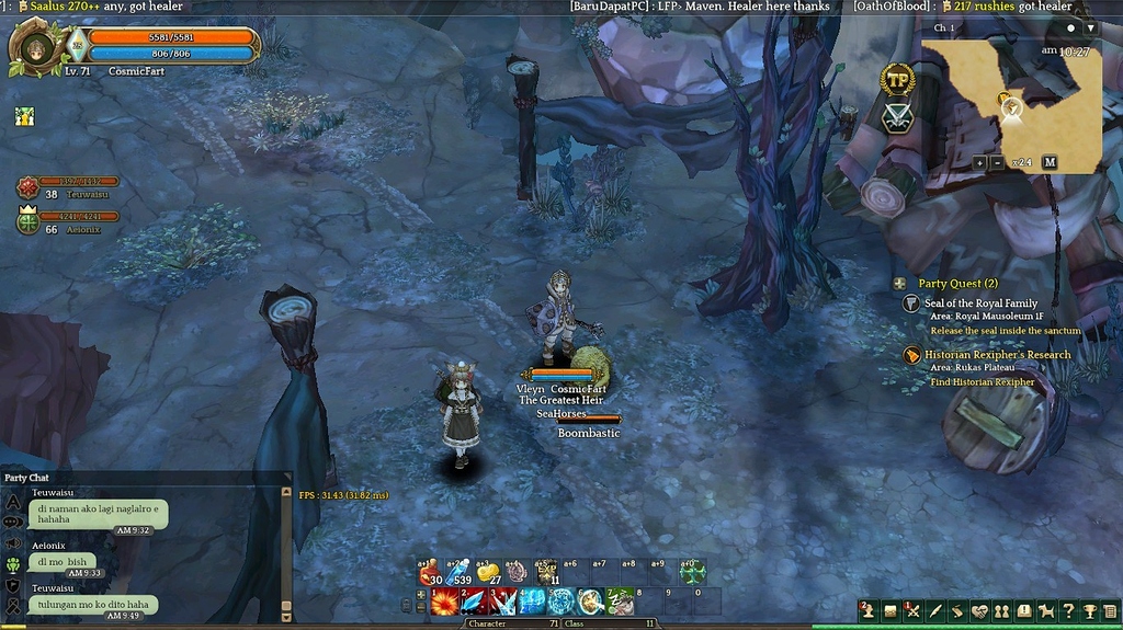 Historian Rexipher's Research NPC gone - Game Content - Tree of Savior ...