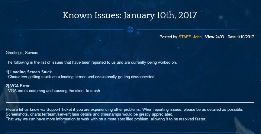 Weekly IMC fixes - General Discussion - Tree of Savior Forum